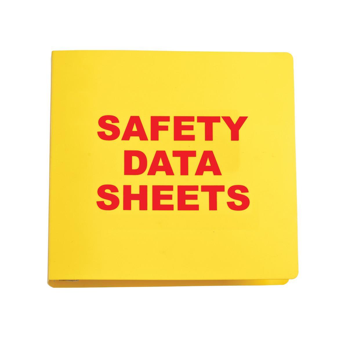 Stellar Industrial | BINDER MSDS MATL SAF DATA SHEETS ENG 3IN